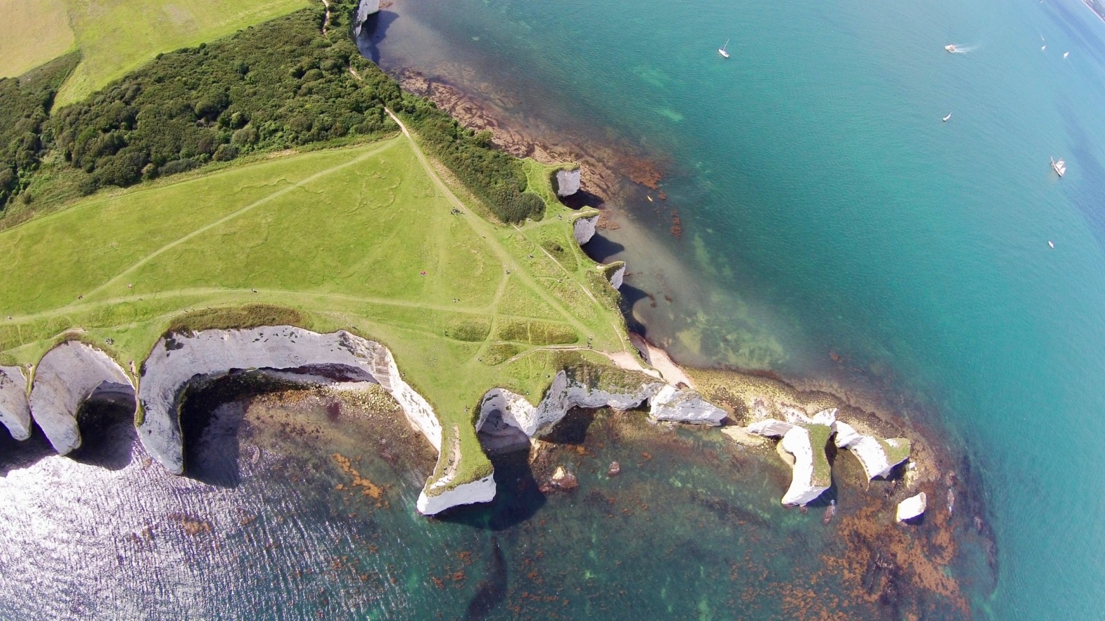 Old Harry Rocks - Internet Geography