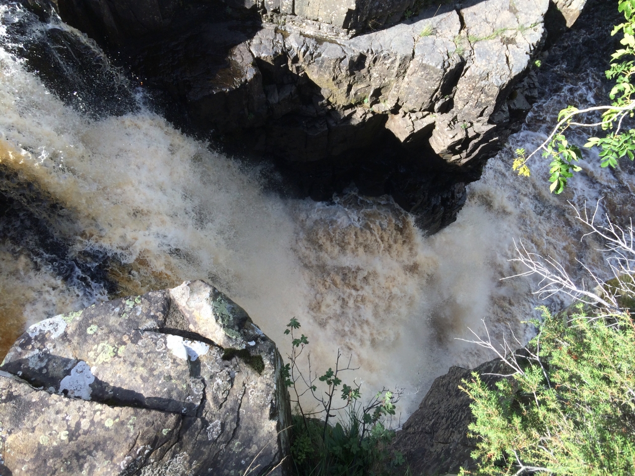 High Force Waterfall - Internet Geography