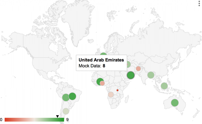 Create a proportional circles map in Google Sheets - Internet Geography