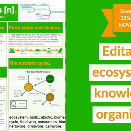 Ecosystems Knowledge Organisers - Internet Geography