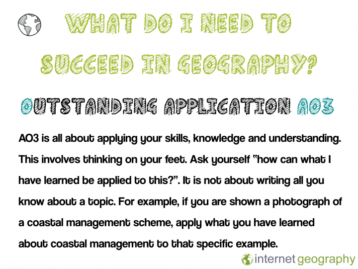 Assessment Objectives in Geography - Internet Geography