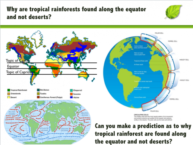 Ecosystems The Living World AQA Geography Lesson 3 - Distribution of ...