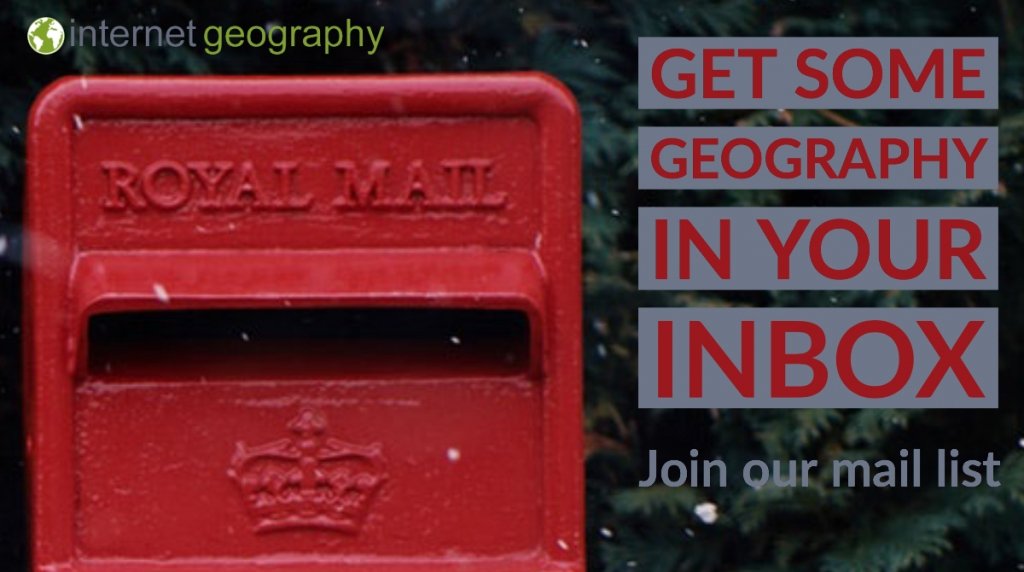 Located Bar Charts in Geography - Internet Geography