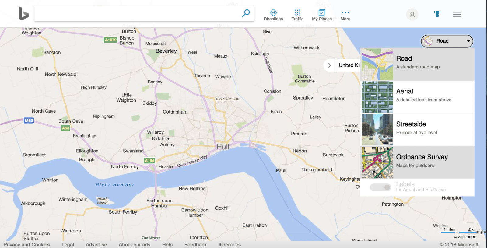 OS Maps on Bing - Internet Geography