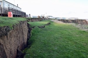 Slumping at Hornsea March 2019 - Internet Geography