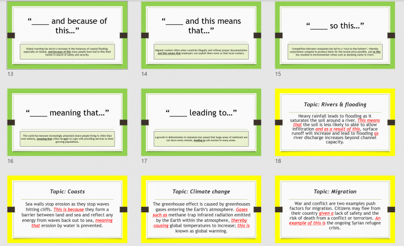 Elaboration, elaboration, elaboration... - Internet Geography