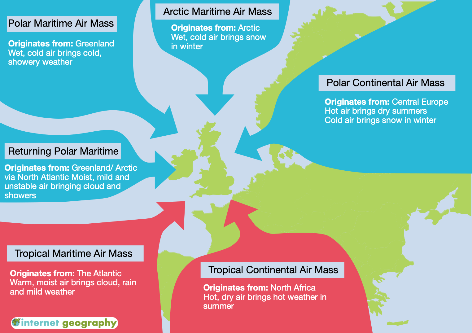 What Is An Air Mass Internet Geography What Is An Air Mass Internet Geography