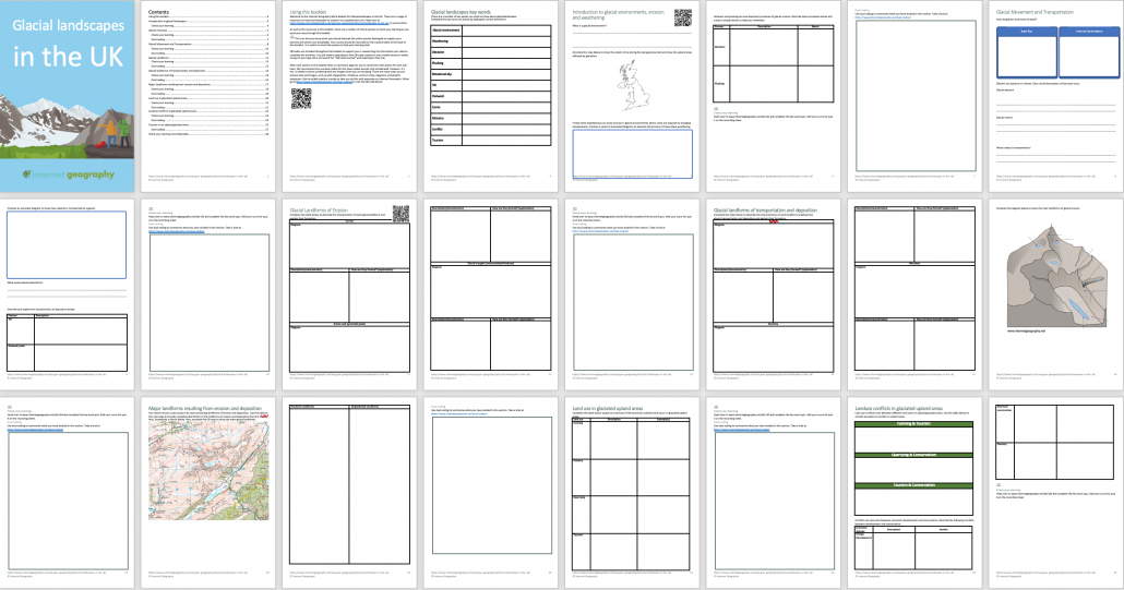 Geography Work Booklets - Internet Geography