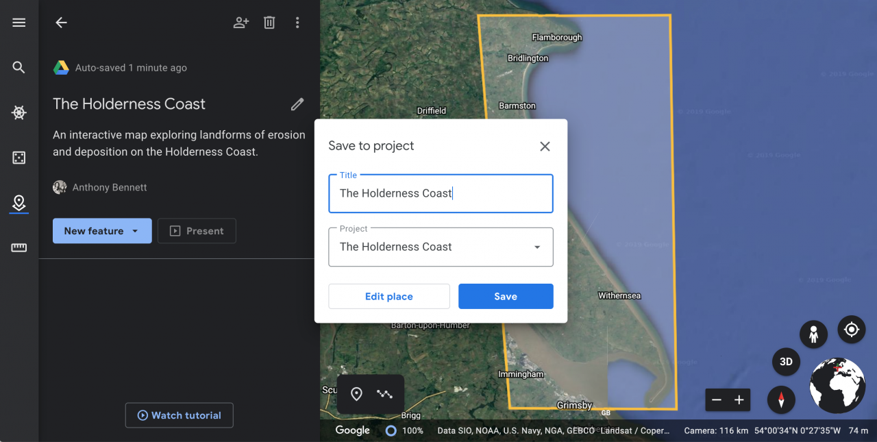 Google Earth - Create interactive stories and maps - Internet Geography