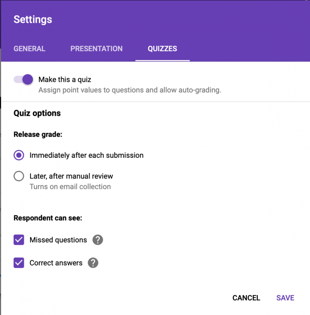 Create a self-marking quiz using Google Forms - Internet Geography