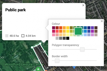 Google My Maps Project - Mapping my local area - Internet Geography