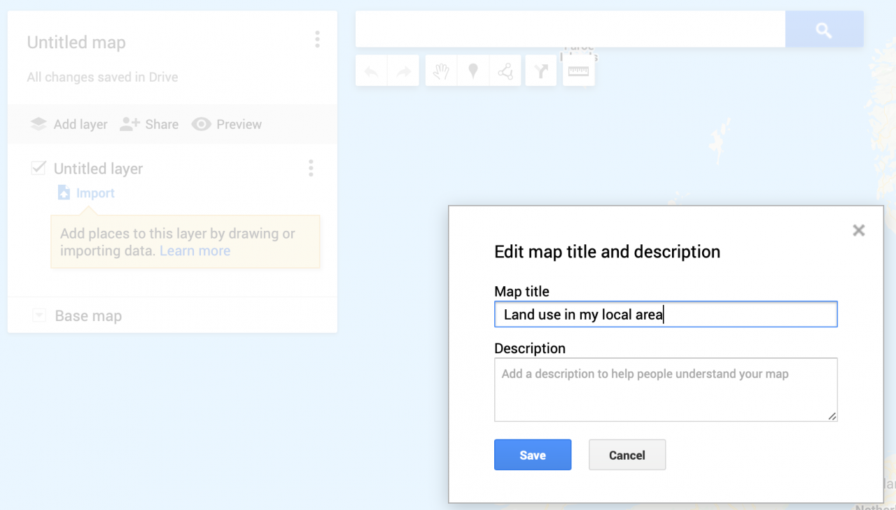 Google My Maps Project - Mapping my local area - Internet Geography