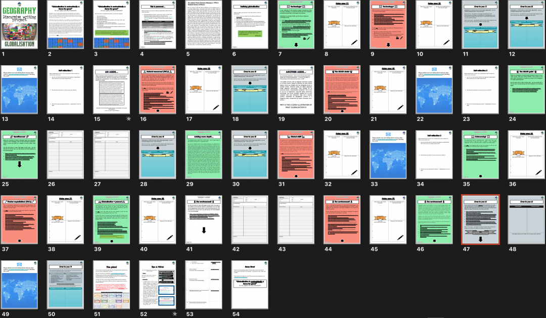 Year 11 Globalisation Transition Pack - Internet Geography