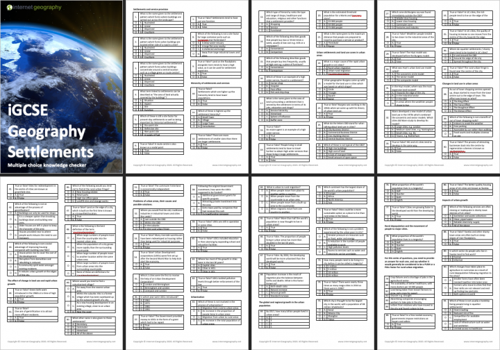 iGCSE Geography Resources - Internet Geography iGCSE Geography Resources - Internet Geography