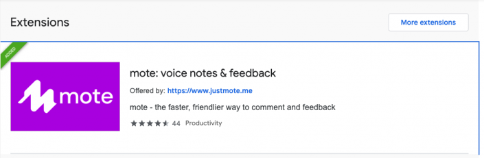 How do I install Mote to give verbal feedback in Google apps ...