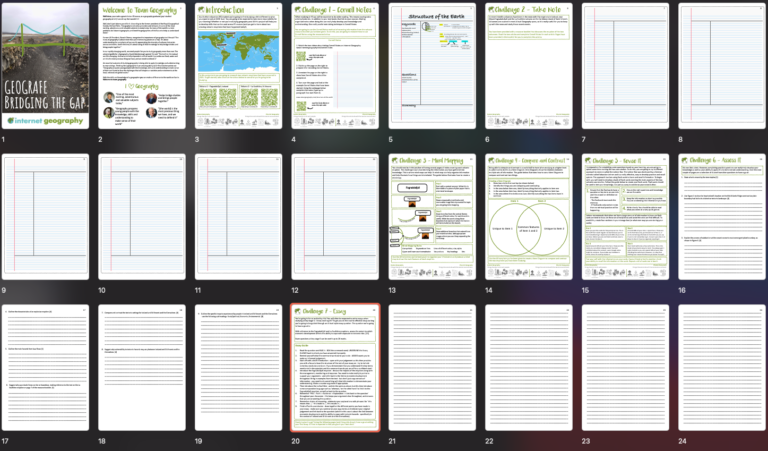 GeograFE - Key Stage 4 to 5 Bridging Unit - Volcanoes - Internet Geography