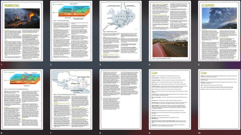 GeograFE - Key Stage 4 to 5 Bridging Unit - Volcanoes - Internet Geography