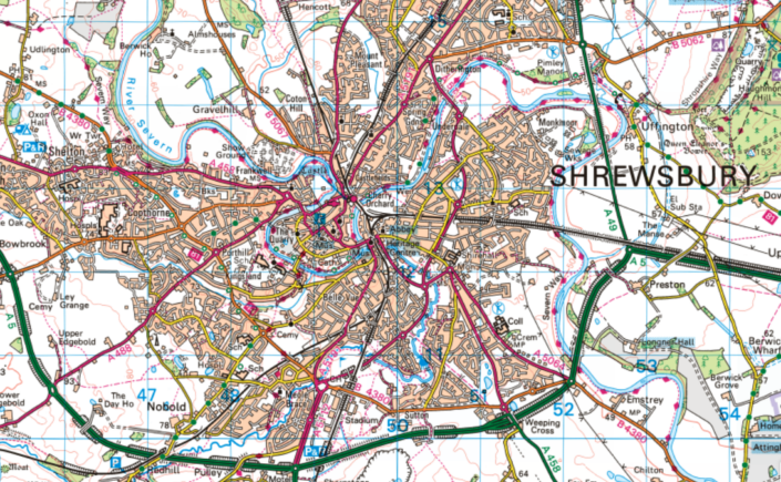 The River Severn Case Study - landforms of erosion and deposition ...