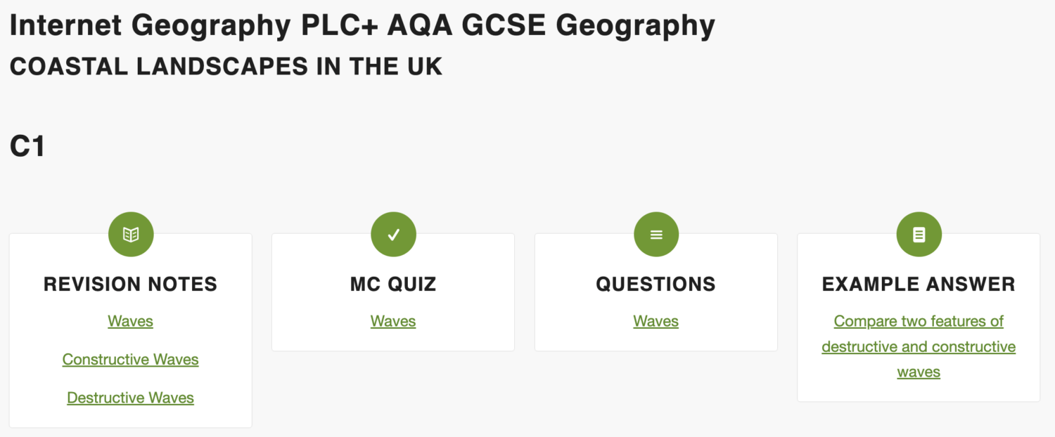 Internet Geography Geography PLC+ - Internet Geography