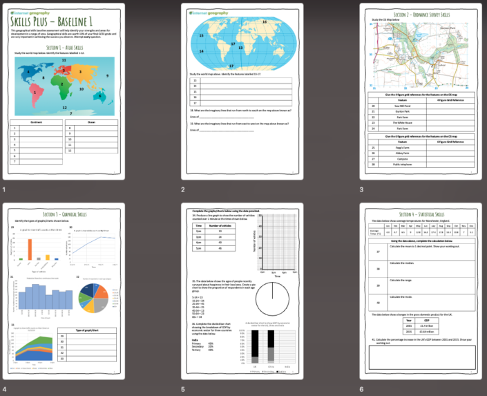 Improve Geographical Skills with Skills Plus - Internet Geography