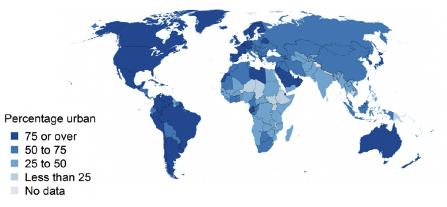 Global Urban Population Quiz - Internet Geography