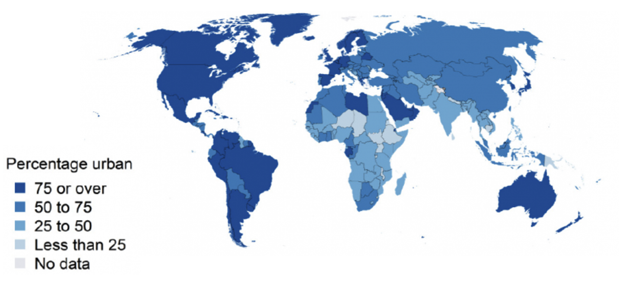 Global Urban Population Quiz - Internet Geography