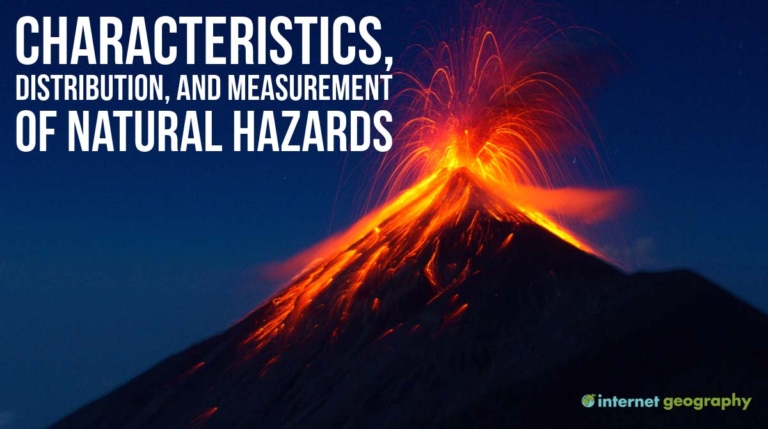 Characteristics, distribution, and measurement of natural hazards ...