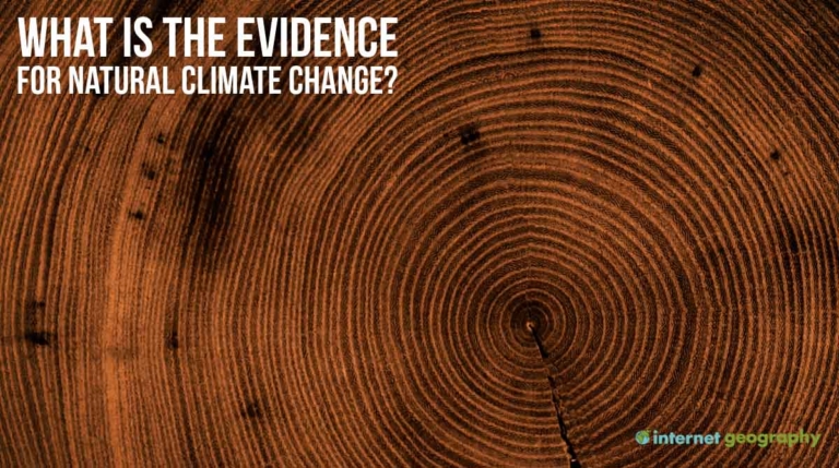 What is the Evidence for Natural Climate Change? - Internet Geography