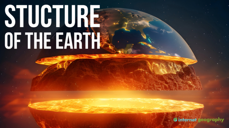 Structure of the Earth - Internet Geography