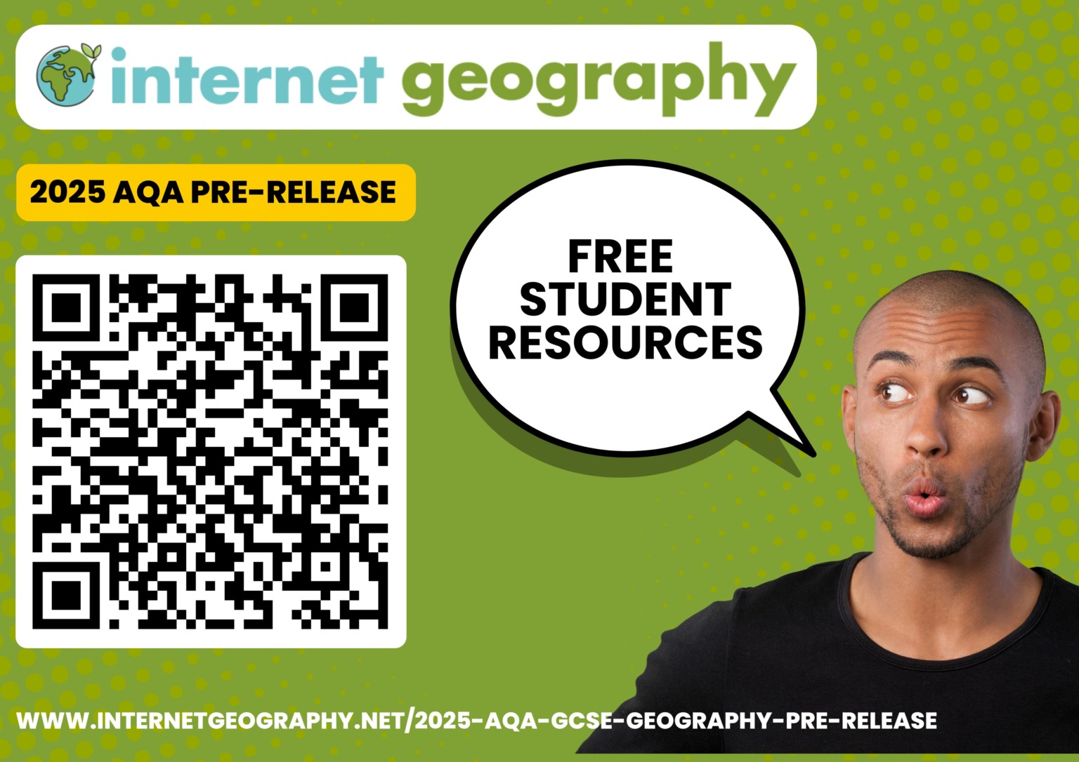 AQA GCSE Geography Pre-release 2025 Student Support - Internet Geography