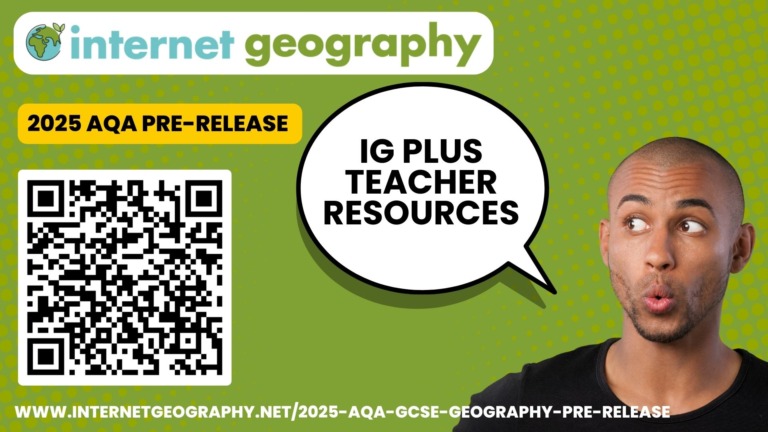 2025 AQA GCSE Geography Pre-release - Internet Geography