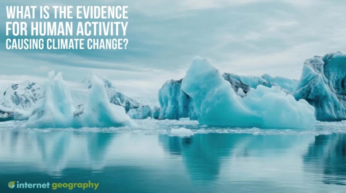 What is the evidence for human activity causing climate change ...