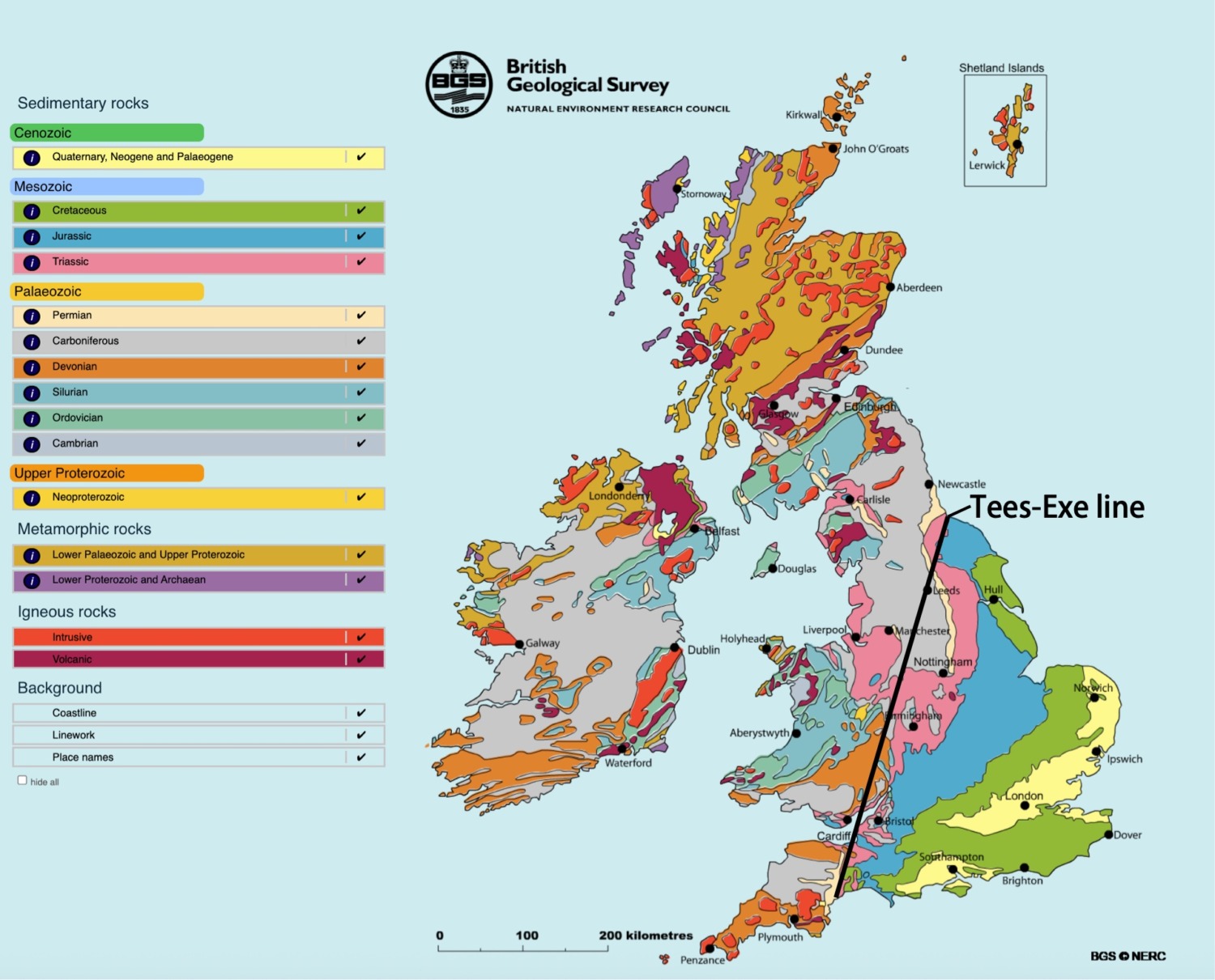 Geology and Past Processes - Internet Geography